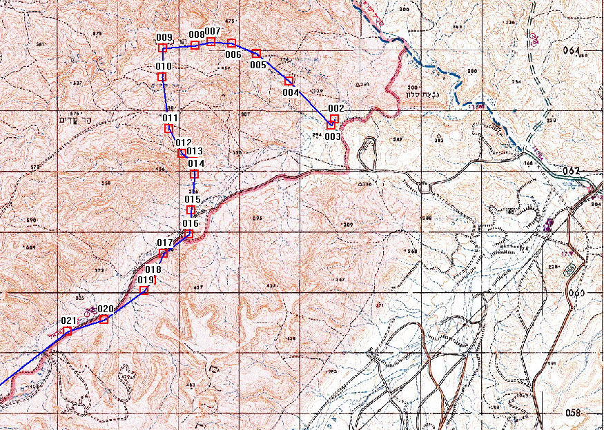 מחפש מסלול "סכיני דימונה"